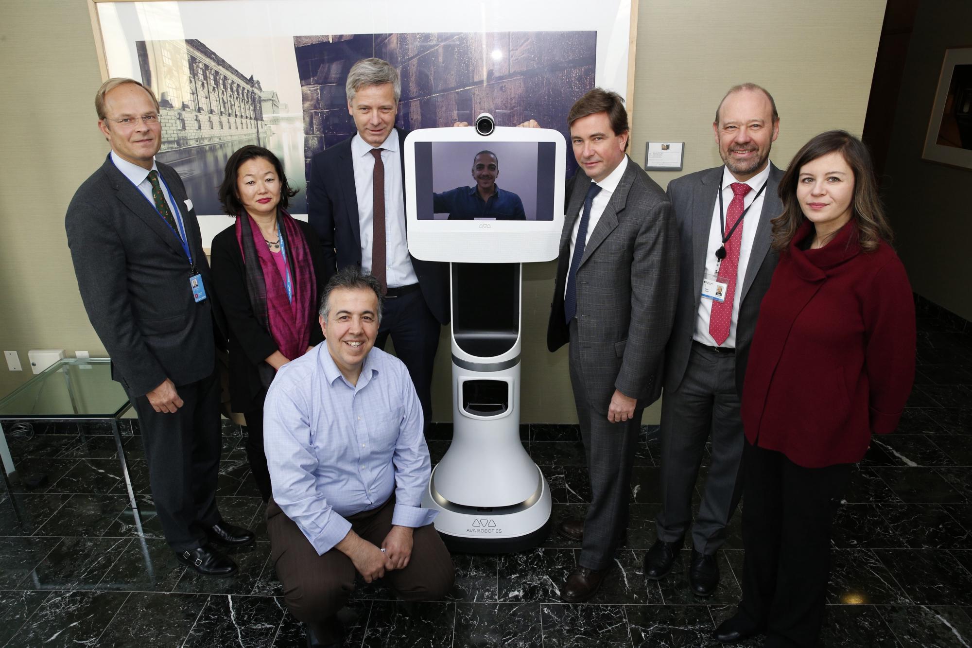 Robotics tech brings unique refugee voice to United Nations | WFP ...