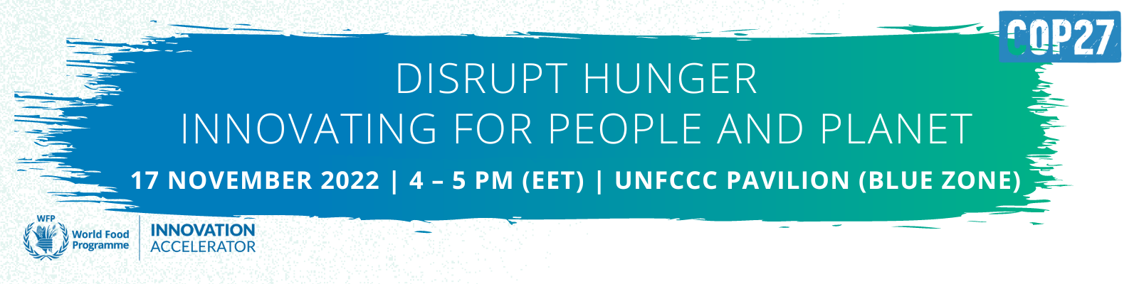 Disrupt Hunger | Innovating For People and Planet | WFP Innovation