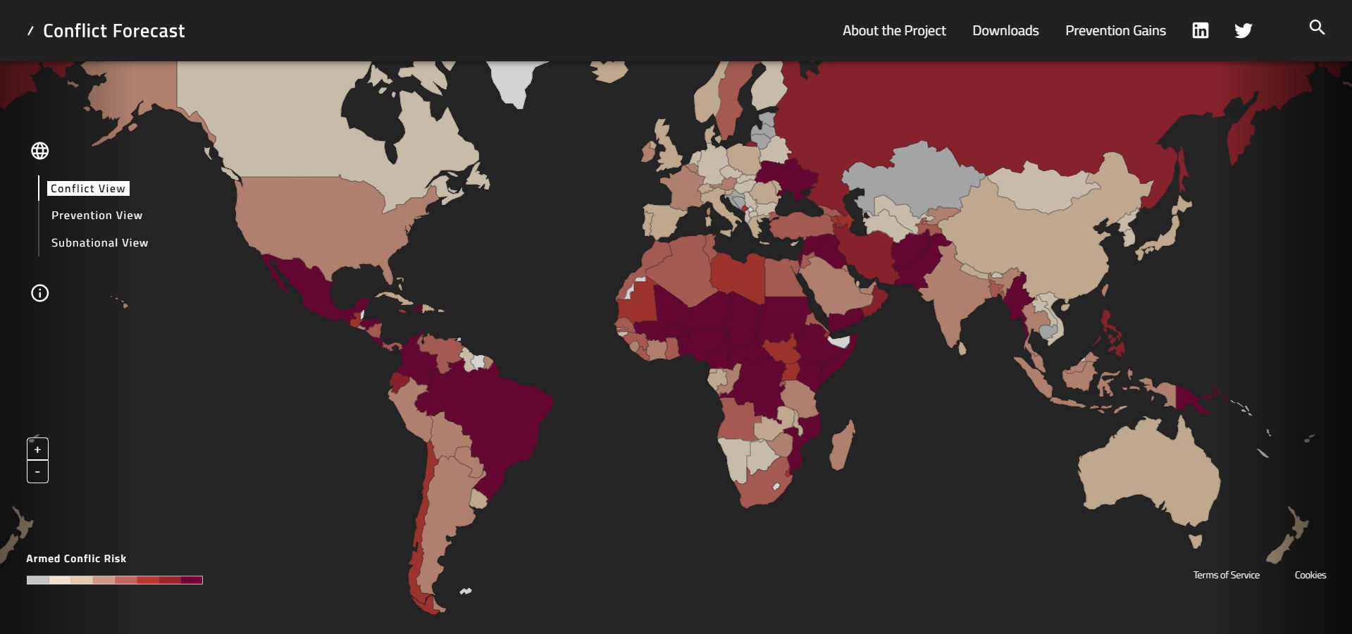 Conflict Forecast | WFP Innovation